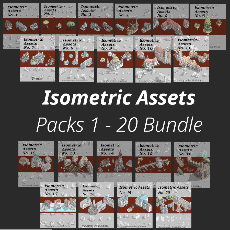 Asset Packs – Minish Cartography